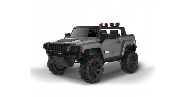 12V Go Skitz Commando Electric Ride On - Silver